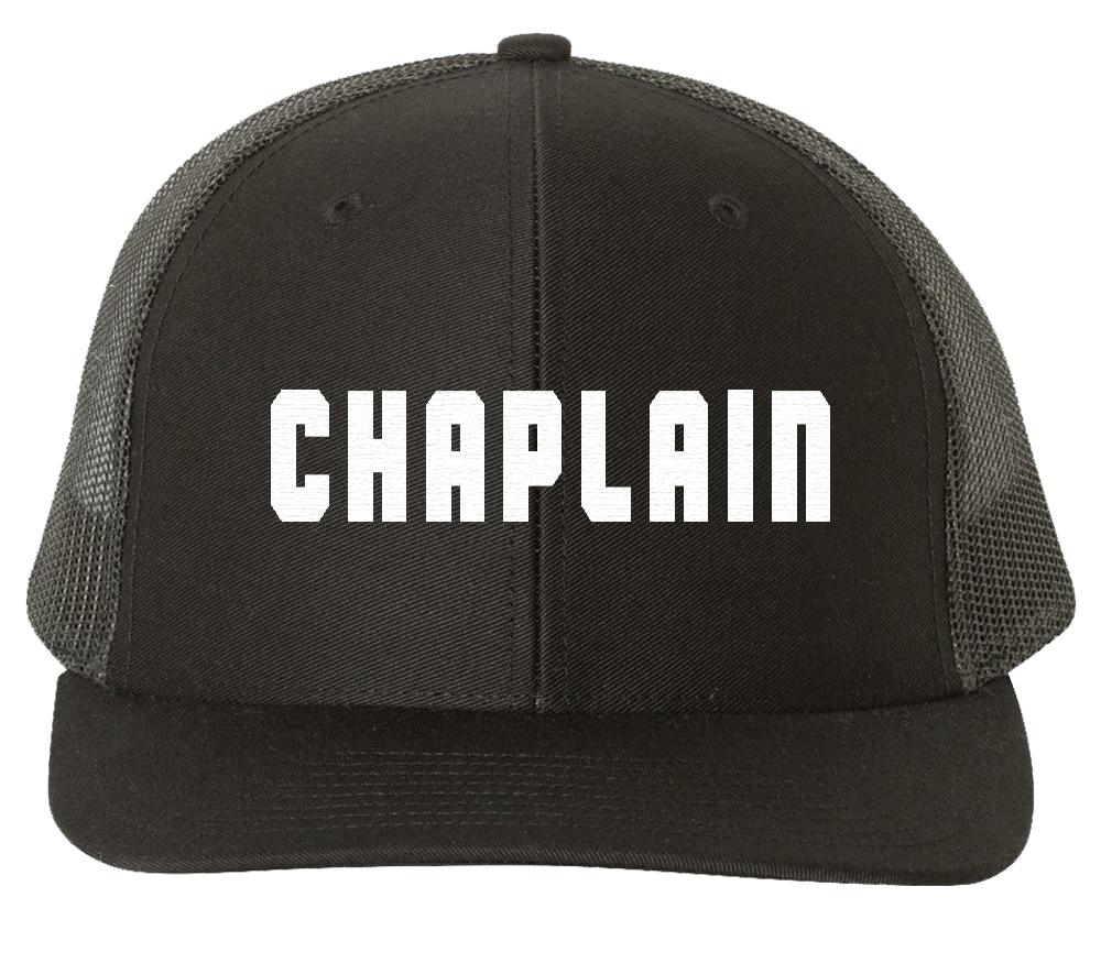 Chaplain Embroidered Richardson 112 Trucker Hat | Cold Dinner Club