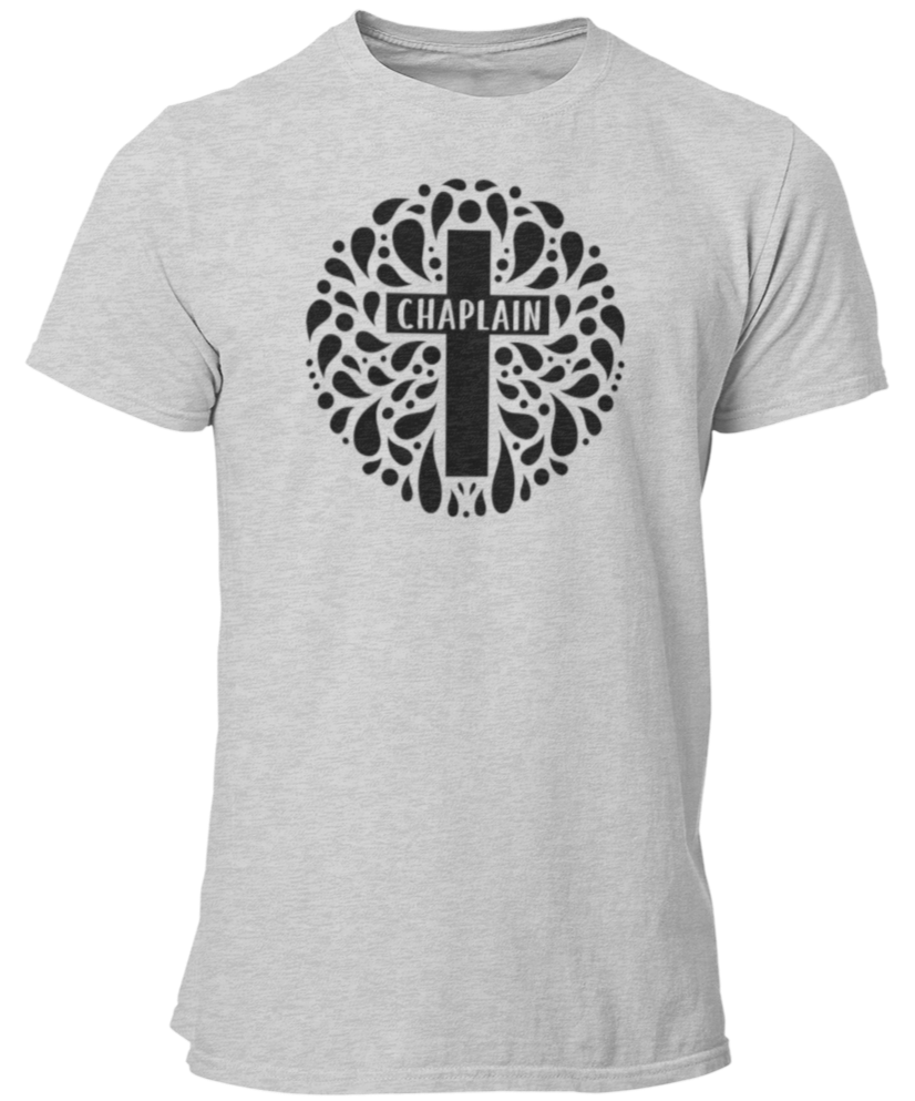 Retro Look Chaplain Unisex T Shirt for Pastors, Ministers & Priests ...